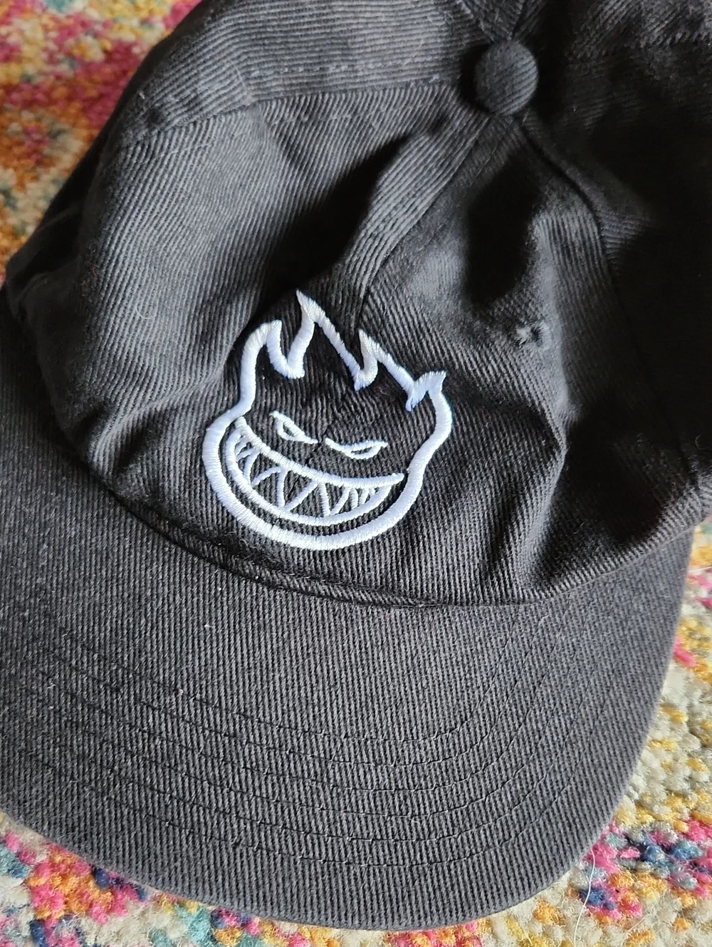 Spitfire | Accessories | Spitfire Black Cap With White Spitfire Flame ...